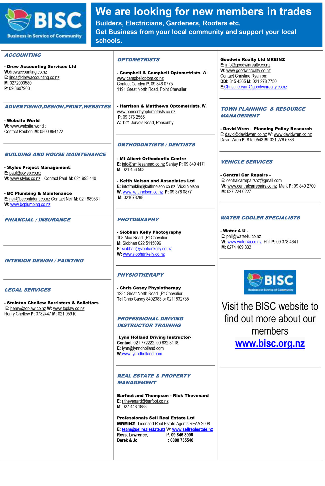 BISC – Western Springs College