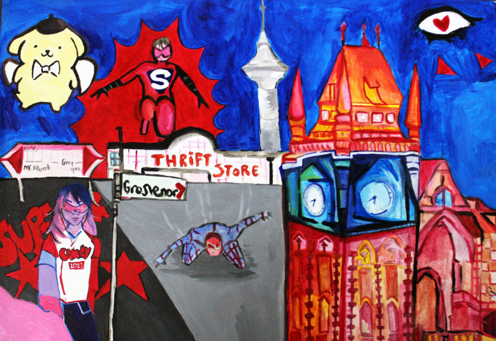 Visual Art news – Greetings from Rangitoto – Western Springs College